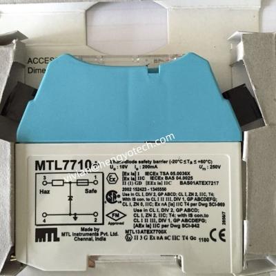China Eaton Crouse-Hinds MTL7710+ Zener Barrier 10 Vdc 200mA Polycarbonate DIN-rail Mounting Intrinsic Safety Barrier for sale