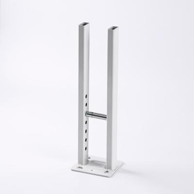 China Height-adjustable Radiator Bottom Connection Floor Mounting Bracket for sale