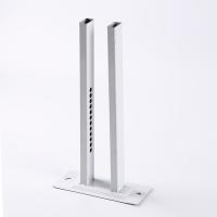 China Model 80mm 100mm Radiator Hanging Brackets Punching / Stamping Process for sale