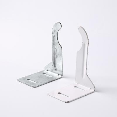 China Heating Radiator Wall Fixing Brackets 1.5mm Customized Structure for sale