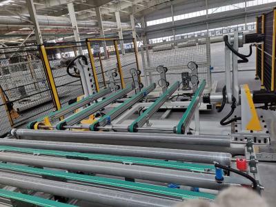 China Fully Automatic Solar Glass Loader 380V 22kw Six Axis Robot for Glass Processing for sale