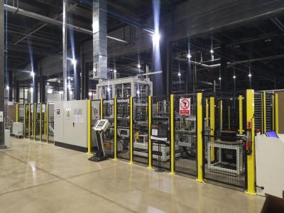 China Dishwasher Tub Assembly Line ST2 Flow Production Line 25s Cycle 43x13m for sale