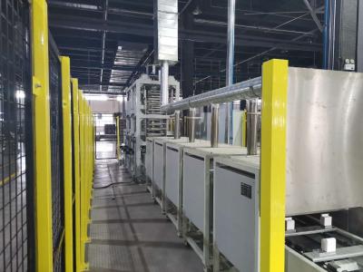 China DW-6 Flexible Dishwasher Tub Assembly Line 25s Cycle 43x13m Space for sale