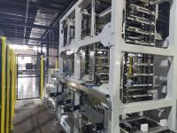 China DW-6 Flexible Dishwasher Tub Assembly Line 25s Cycle 43x13m Space for sale