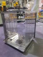 China Flexible Dishwasher Tub Production Line 25s Cycle 43x13m Space for sale