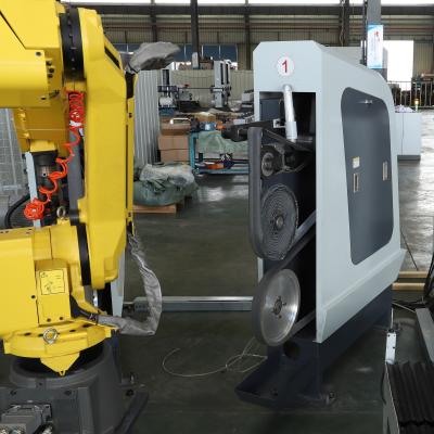 China Professional Automatic Grinding Robot Machine For Precision Metal Surface Cylindrical Polishing for sale