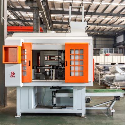 China Interface Brass Water Tap Core Shooter Machine With Conveyor for sale