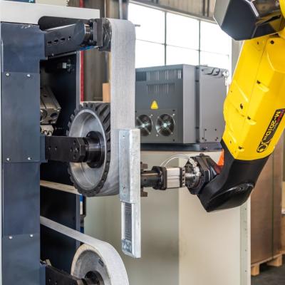 China Easy Operation Robotic Polishing Machine With 1.5KW Stepper Motor for sale