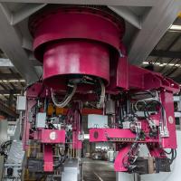 China 12KW Hydraulic Low Pressure Die Casting Machine For Brass Die Casting for sale