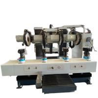 China Two Stations Automatic Polishing Machine For Bathroom Faucet Polishing for sale