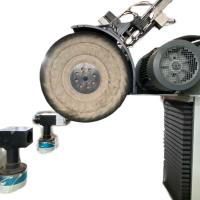 China Four Stations Brass Sanitary Ware Parts Surface Industrial Polishing Machine for sale