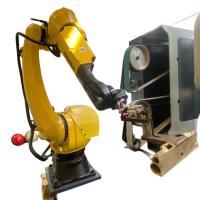 China Energy Saving Plumbing Handle Robotic Polishing Machine For Bathroom Accessories for sale