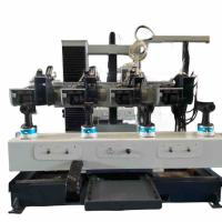 China Two Stations Automatic Polishing Machine In Metal Surfacement Polishing for sale