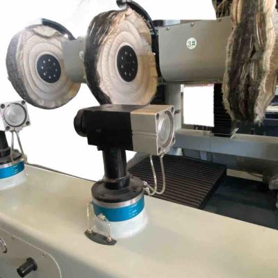China Fast Professional Metal Surface Valve Bodies Polishing Machine Zinc Alloy Metal Door Handle Buffing Equipment for sale