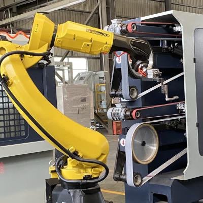 China Faucet Shower Sanitary Ware Grinding Robot Casting Parts Deburring Polishing Machine for sale