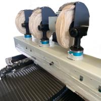 China Automatic Metal Plc Control System Polishing Machine Copper Alloy Faucet Finishing Buffing Equipment for sale