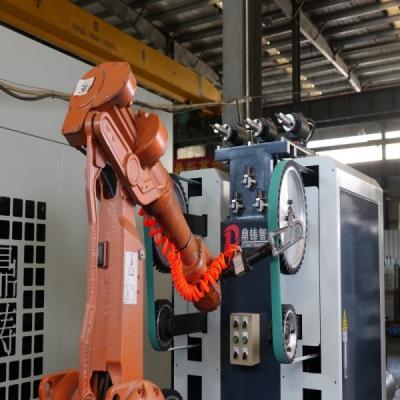 China Robotic Deburring And Grinding Machine For Metal Castings High Efficiency Hardware Finishing System for sale