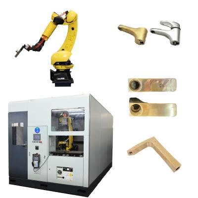 China Automatic Polishing Grinding And Deburring Machine System For Motor Housing for sale