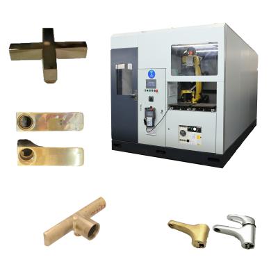 China Automatic Polishing Grinding And Deburring Machine System For Motor End Caps for sale