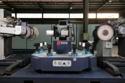China Multi Station Processing 6 Axis Hardware Products Polishing Machine Brass Fitting Tap Buffing Equipment for sale