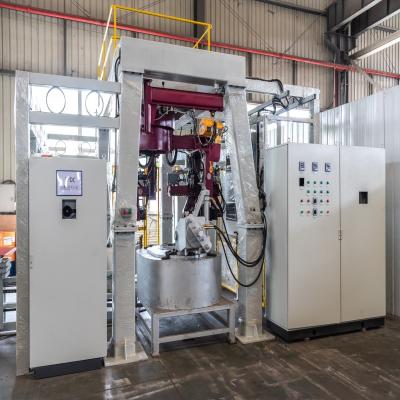 China Fully Automatic Brass Low Pressure Casting Machine 125KW for sale