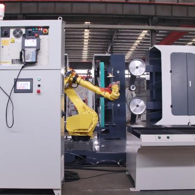 China Automatic Robot for Metal Product Grinding Polishing Versatile Surface Treatment Equipment for sale