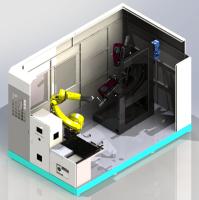 China Automatic Zinc Alloy Grinding Robot Stainless Steel Bent Pipes Parts Polishing Machine System For Precision Metal Surface Finishing for sale