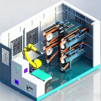 China Industrial Grinding Robot Machine Versatile Deburring Machine for Machinery Parts Automotive Spare Parts Production for sale