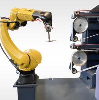 China Fully Automatic Robotic Polishing Machine with 14.5KW Power for Mirror Shiny Metal Workpieces for sale