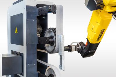 China High Safety Level Robotic Grinding Machine with 14.5KW Power for Mirror Shiny Metal Finishing for sale