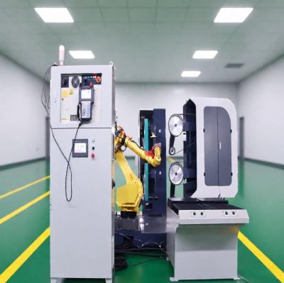China Fully Automatic Robotic Grinding Machine with High Safety Level and High Rigidity for Hardware Parts for sale