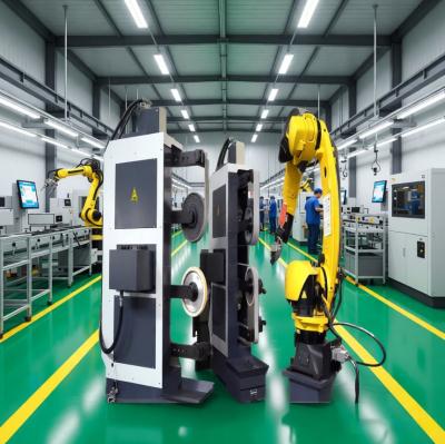 China Multi Purpose Automotive Parts Deburring Machine Robotic Grinding Machine For Die Casting Parts for sale