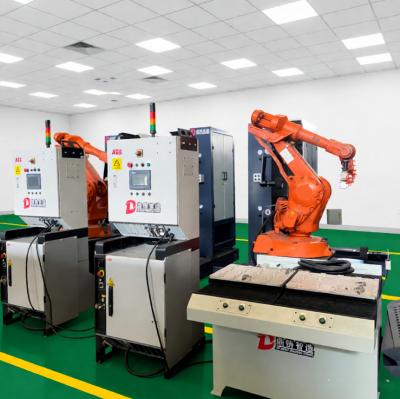 China Automatic Industrial Grinding Robotic Motorcycle Handle Deburring Machine For Metal Parts for sale