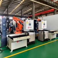 China Precision Hardware Grinding Robotic Industrial Multi Wheel Belt Polisher System For Brass And Stainless Steel Parts for sale