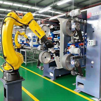 China Automated Brass Casting Product Aluminum Alloy Polisher Machine Grinding Robot For Metal Deburring And Finishing for sale
