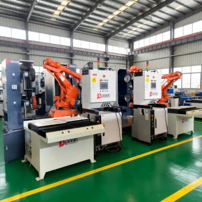 China Advanced CNC Programming Automatic Multi-Function Hardware Tools Plumbing Fixtures Robot Metal Polishing Machine Grinding Head for sale
