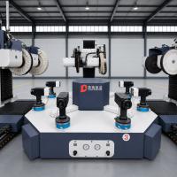 China High-Precision Automated Robotic Polisher with Adjustable Rotary Wheels for Diverse Workpiece Specifications for sale