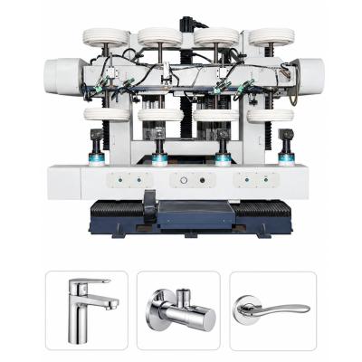 China Safe Operation Robotic Polishing Cell with SCHNEIDER Electrical Emergency Stop and Light Curtain for sale