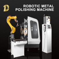 China Robotic Stamped Steel Automotive Parts Deburring Machine Electromagnetic Workholding For Sheet Metal Edge Finishing for sale