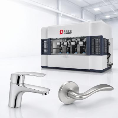 China CNC Polishing Machine for Faucets & Door Handles | Automatic Metal Buffing, Full-Coverage Grinding for sale