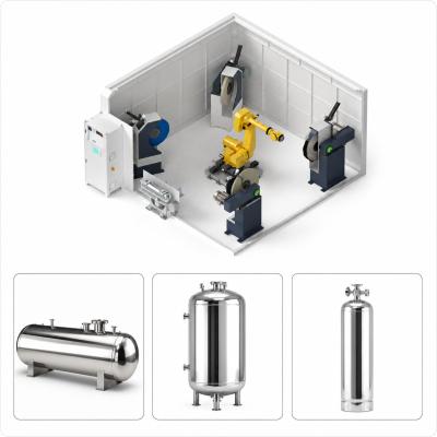 China Automatic Grinding Machine for Gas Tank Belt Surface Metal Buffing Gearbox Metal Table and Chair Legs Professional for sale
