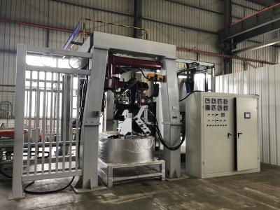 China Fully Automatic Brass Die Casting Machine With Rotary Portal Two Manipulators / Furnace for sale