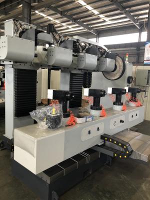 China 380V 50HZ Industrial Polishing Machine with A-Axis Travel of ±180° 400mm Min. Diameter for sale