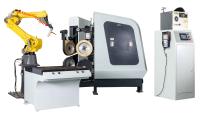 China Automatic Polishing Robotic System Brass Faucet Valve Casting Buffing Polishing Machine for sale