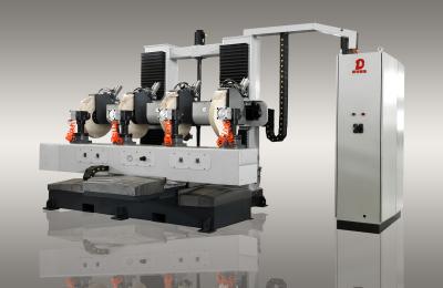 China Brass Tube Metal Parts 6 Axis Automatic Polishing Machine Grinding for sale