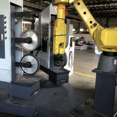 China 1 Year Warranty Robotic Metal Deburring Machine Grinding And Polishing Robot System for sale