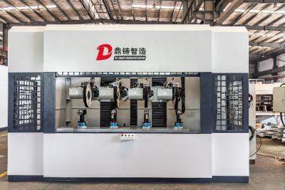 China Universal 6 Axes Brass Fittings Stainless Steel Door Handles Polishing Machine For Brass Tap Bodies for sale