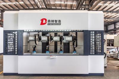 China Auto Buffing Machine Max. Speed Of 30°/Sec. For V-Axis And W-Axis Four Stations for sale