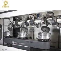 China Automatic High Speed Stainless Steel Buffing Equipment Brass Sanitary Products Polishing Machine For Faucet Parts for sale