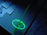China Long-Lasting Glow Stick Flying Disc MSDS Certified Shelf Time 2-3 Years for sale